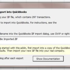IIF Transaction Creator | Big Red Consulting Big Red Consulting
