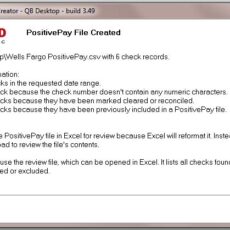 PositivePay file Creator – QB Desktop | Big Red Consulting Big Red ...